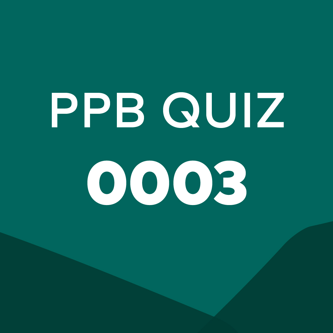 0003 Health Data Access, Use, and Control for Secondary Uses PPB quiz ...
