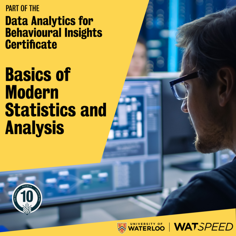 Basics of Modern Statistics and Analysis – CHIMA